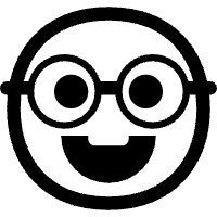 nerd face