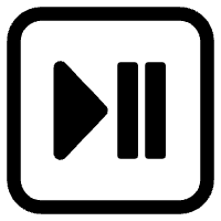 play pause button emoji