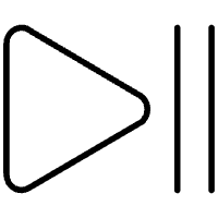 play pause button emoji