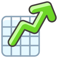 increase graph emoji