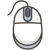 computer mouse icon emoji