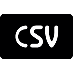csv icon png
