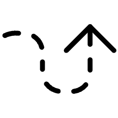 Diagram Curve Rise Dash Large Head icon PNG and SVG Download | Streamline