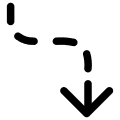 Diagram Fall Fast Dash Large Head icon PNG and SVG Download | Streamline