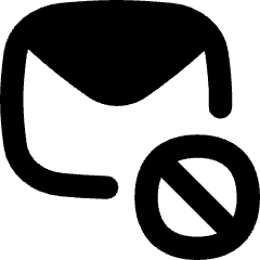 Inbox Block icon PNG and SVG Download | Streamline