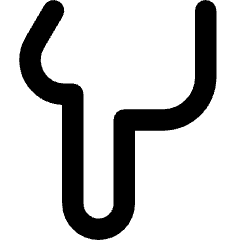 hand point down icon