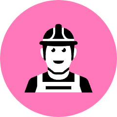 warehouse worker icon