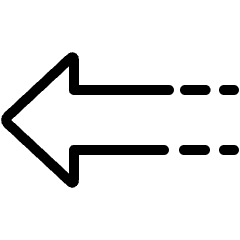 Diagram Arrow Dash Left icon PNG and SVG Download | Streamline