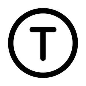 Letter T Circle icon PNG and Free SVG Download | Streamline