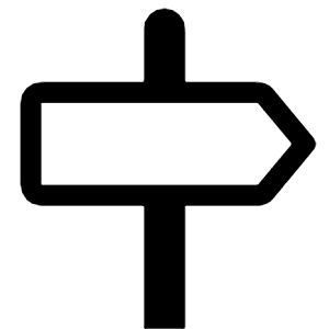 signpost icon
