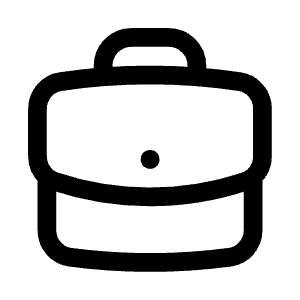 briefcase icon vector