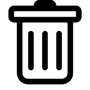 trash icon bootstrap