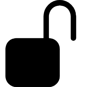 lock unlock icon bootstrap