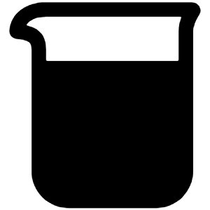 empty beaker icon