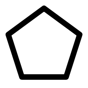 pentagon outline