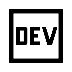 Logo Dev icon from Sharp Line - Material Symbols Set | Free Download as ...