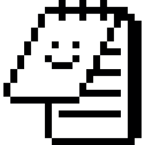 text document notepad icon