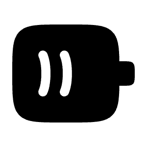 Battery Half icon - Free Download PNG & SVG | Streamline