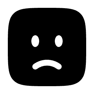 Sad Square icon PNG and SVG Download | Streamline