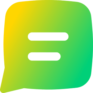 square chat bubble icon