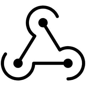 Webhooks Logo Thin icon - Free Download PNG & SVG | Streamline