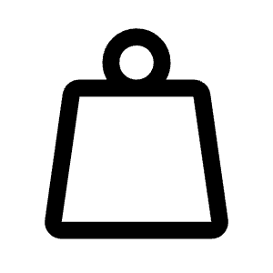 weights symbol