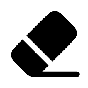 eraser icon function
