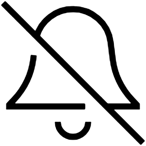 Mute Notification icon from Guidance – Free Set | Free Download as SVG ...