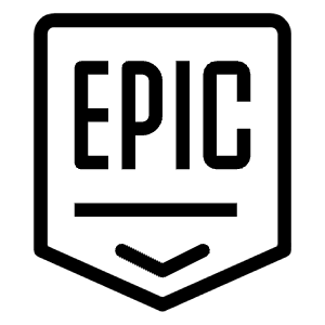 how to draw epic games logo