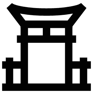 Asian Gate icon from Atlas Line Set | Free Download as SVG Vector and ...