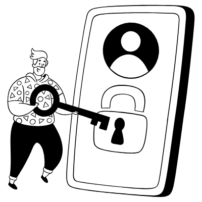 Logged Out 2 illustration from Milano Set | Free Download as SVG Vector ...