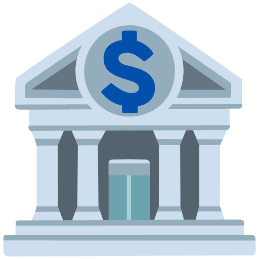 bank vector icon