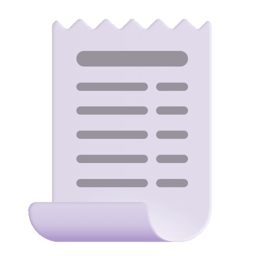 Receipt Color emoji from Fluent Emoji Color Set | Free Download as SVG ...
