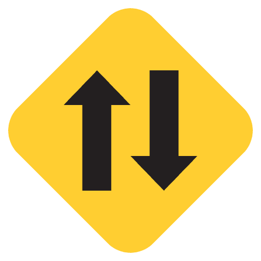 two way sign