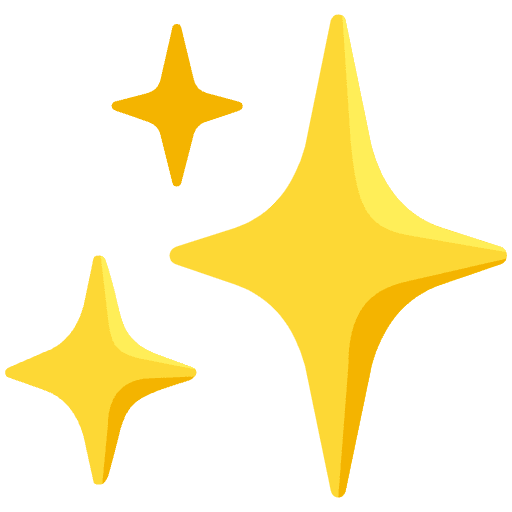 sparkle emoticon