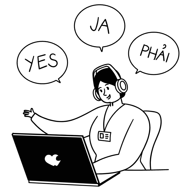 Digital Call Center 7 illustration PNG and SVG Download | Streamline