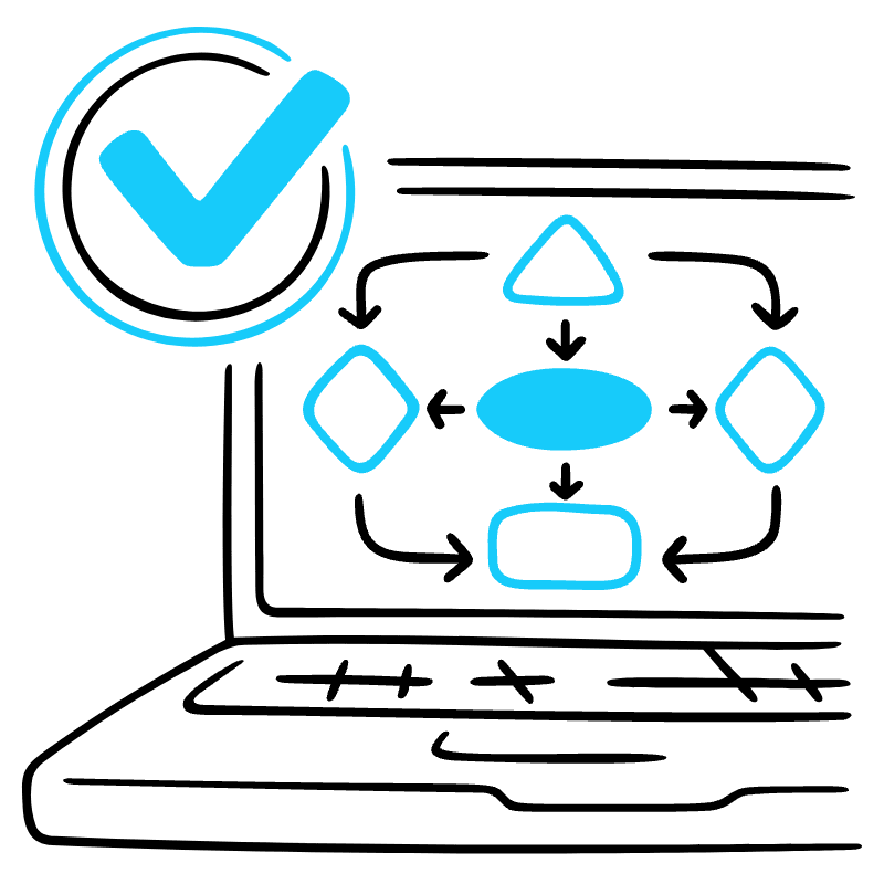 Selecting An Algorithm 2 Illustration Png And Svg Download Streamline