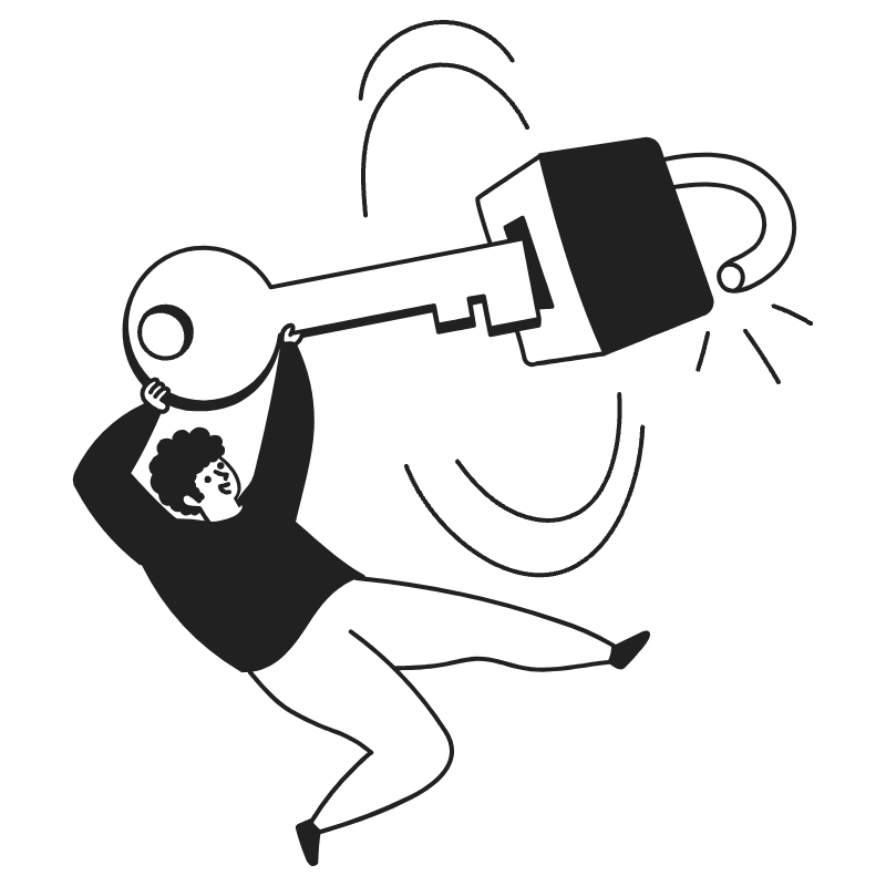 Bring Solutions To Problem 4 illustration PNG and SVG Download | Streamline