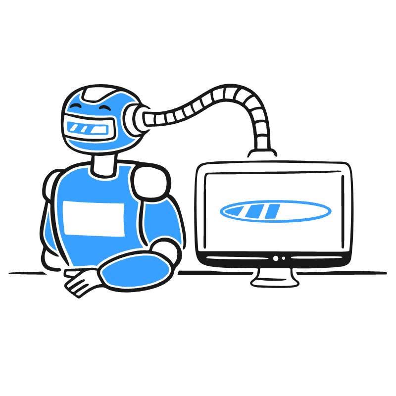 Input Data Into An Algorithm illustration PNG and SVG Download | Streamline